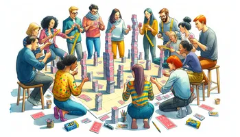 Newspaper Towers: A Fun & Collaborative Building Activity | Icebreaker Spot