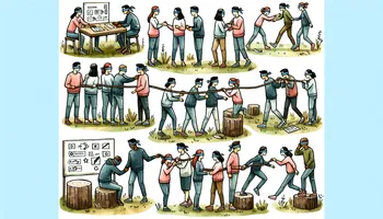 Minefield: Trust-Building and Communication Team Exercise | Icebreaker Spot