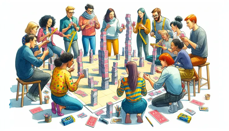 Tower of Cards - A Fun and Challenging Game | Icebreaker Spot